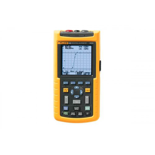 Fluke 124/S Industrial ScopeMeter® Hand Held Oscilloscopes with SCC120 kit