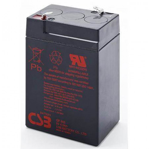 CSB Battery 6V 4.5AH - Model : GP645