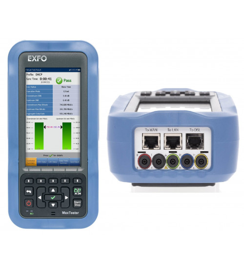 MaxTester 635G - Copper, xDSL and Gfast Test Set